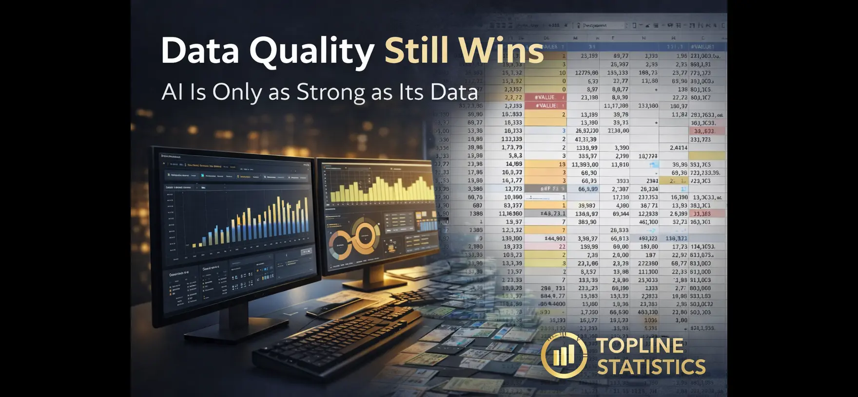 AI vs. Real Data: Why Data Quality Still Wins in 2026 - Topline Statistics
